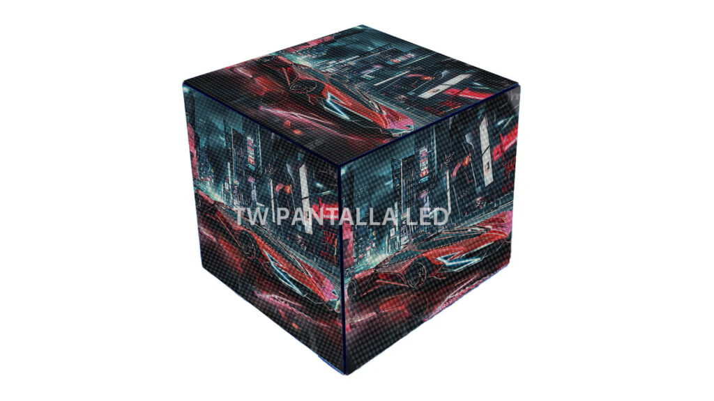 TW-CB Series Cube LED Display - TW PANTALLA LED